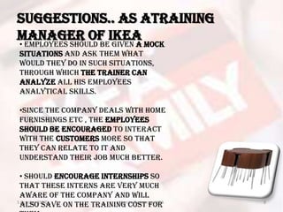IKEA Training & Development | PPTX