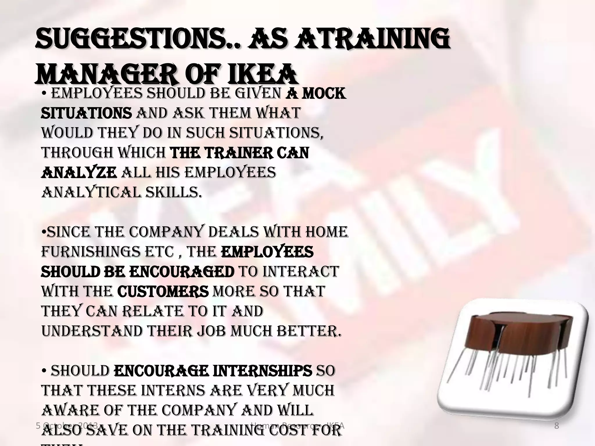 IKEA Training & Development | PPT