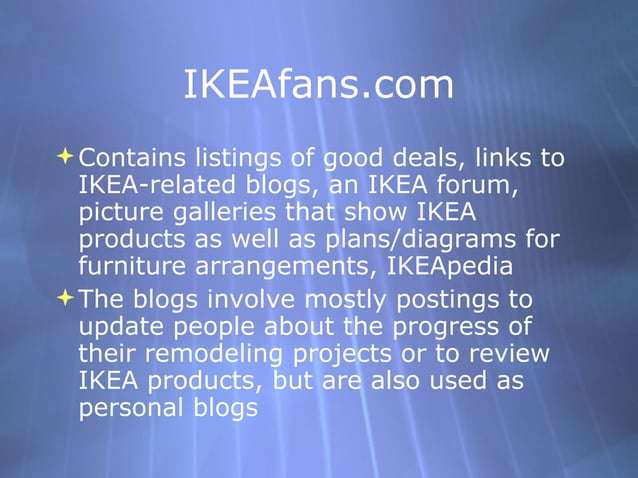 Ikea presentation | PPT