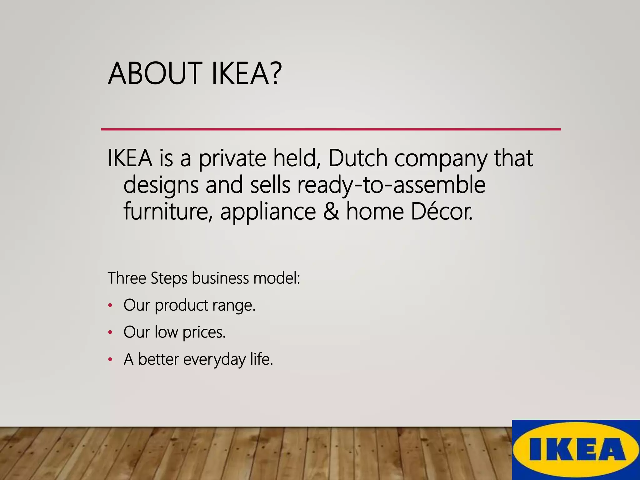 Ikea Presentation | PPT