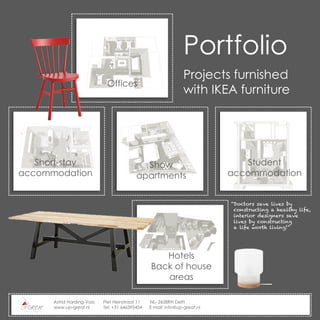 IKEA Project Portfolio UPGREAT | PDF
