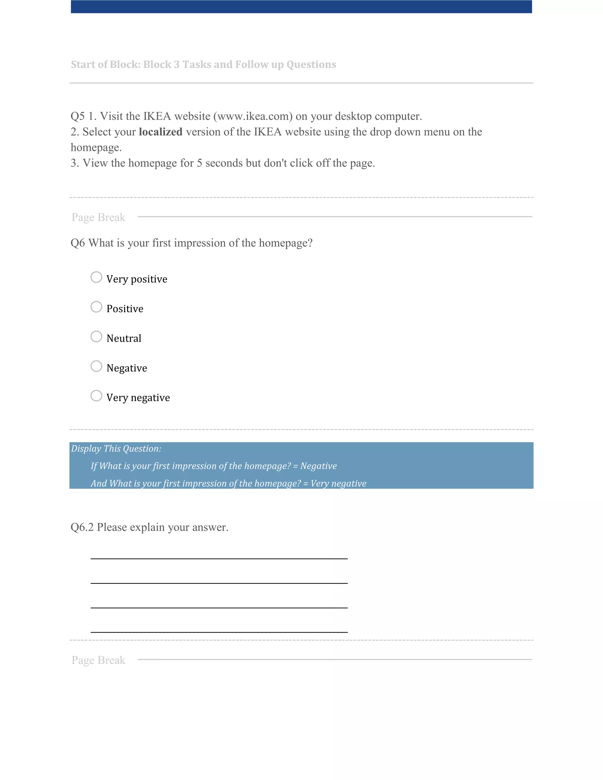 IKEA website survey | PDF | Internet for Beginners | Internet