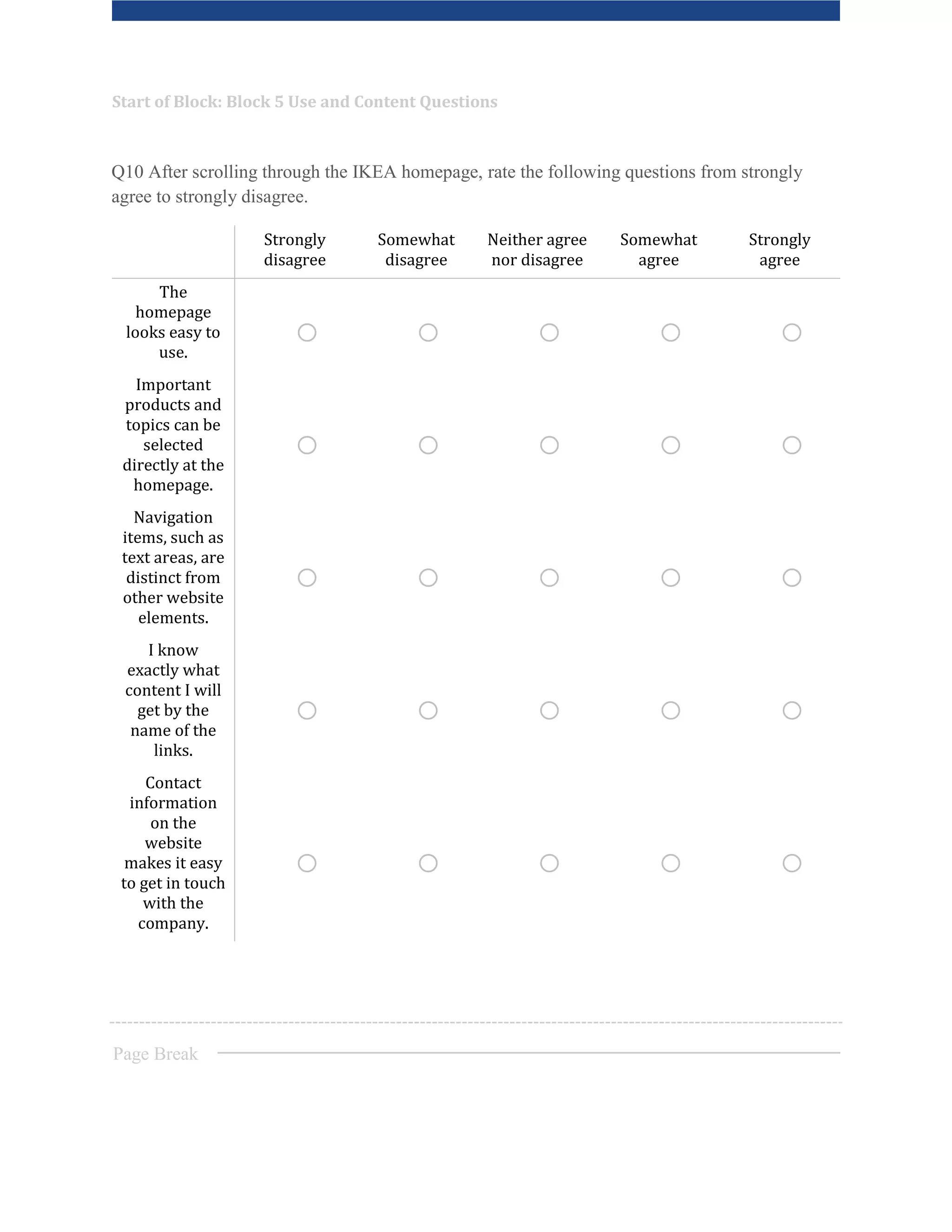 IKEA website survey | PDF