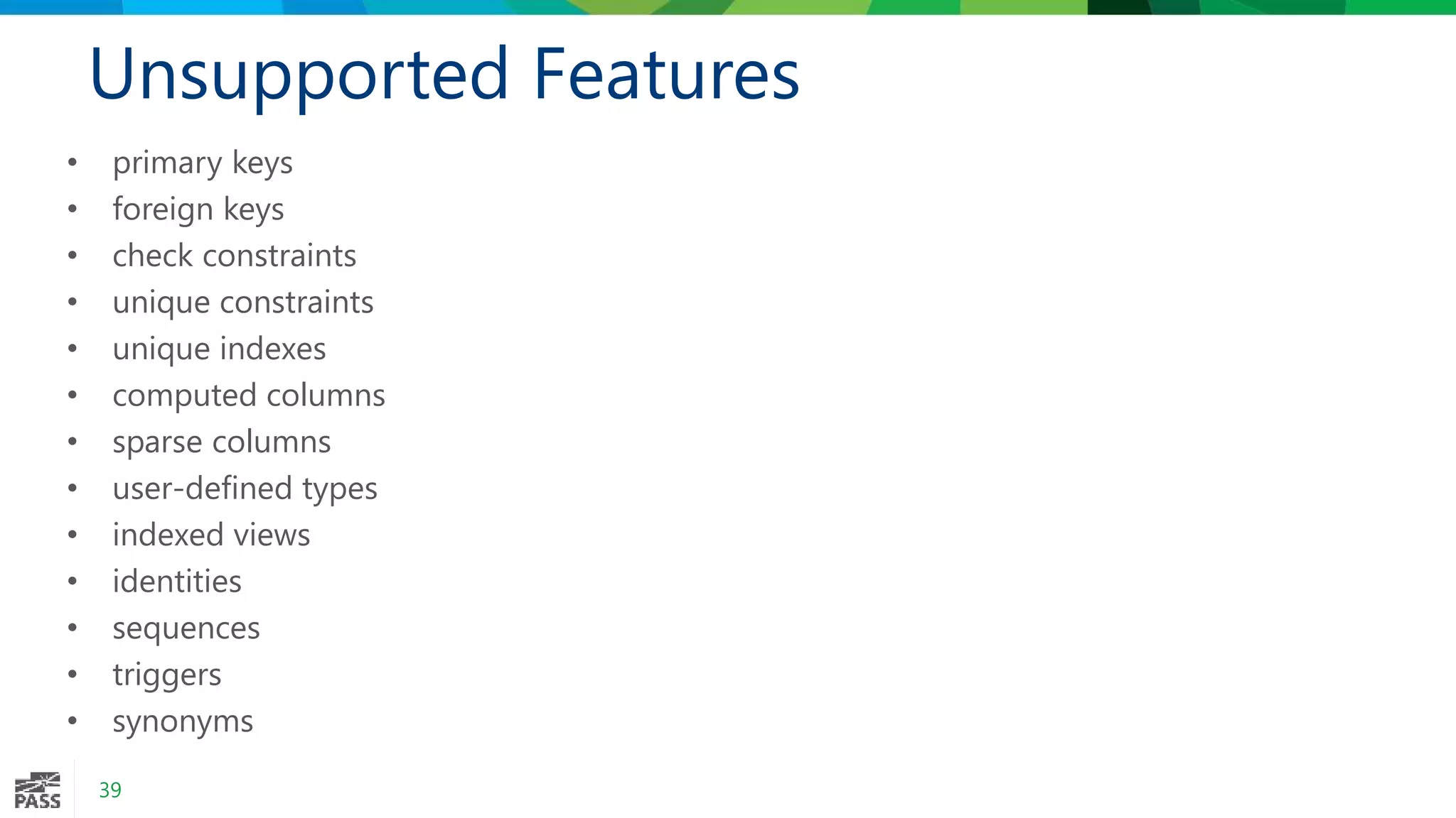 Survey of the Microsoft Azure Data Landscape | PPT