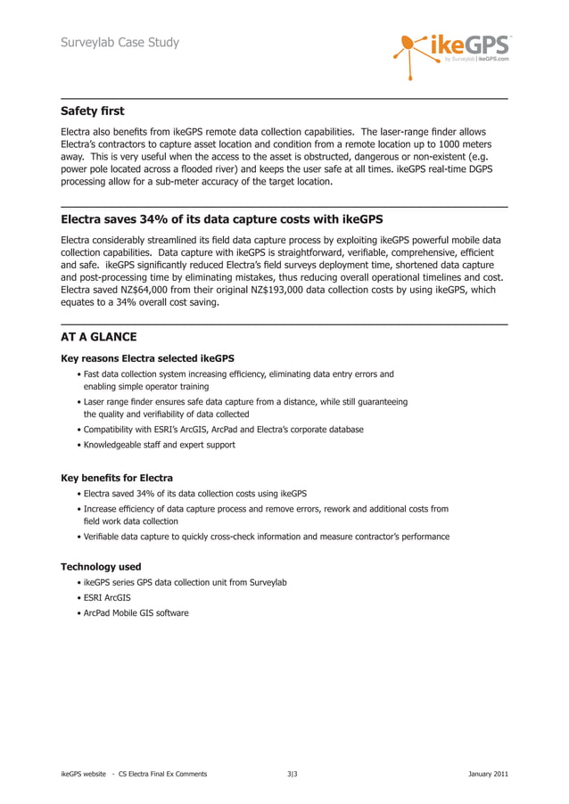 IkeGPS Electra Case Study | PDF | Business | Business and Finance