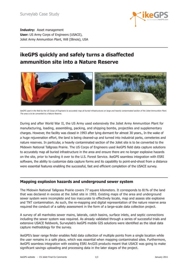 IkeGPS Joliet Case Study | PDF