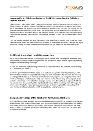 IkeGPS Joliet Case Study | PDF | Geography | Science