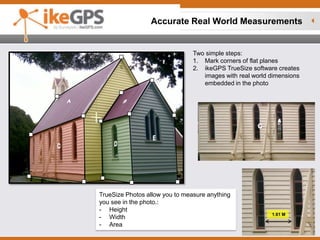 3D Modeling With the ikeGPS Mobile GIS System | PPT