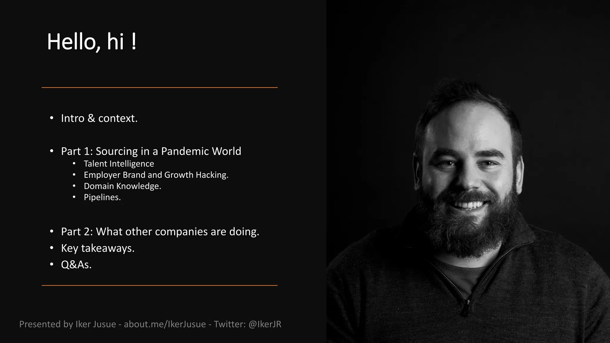 Iker Jusue - SOSUV 2020 presentation - Why Sourcing Still Matters | PDF