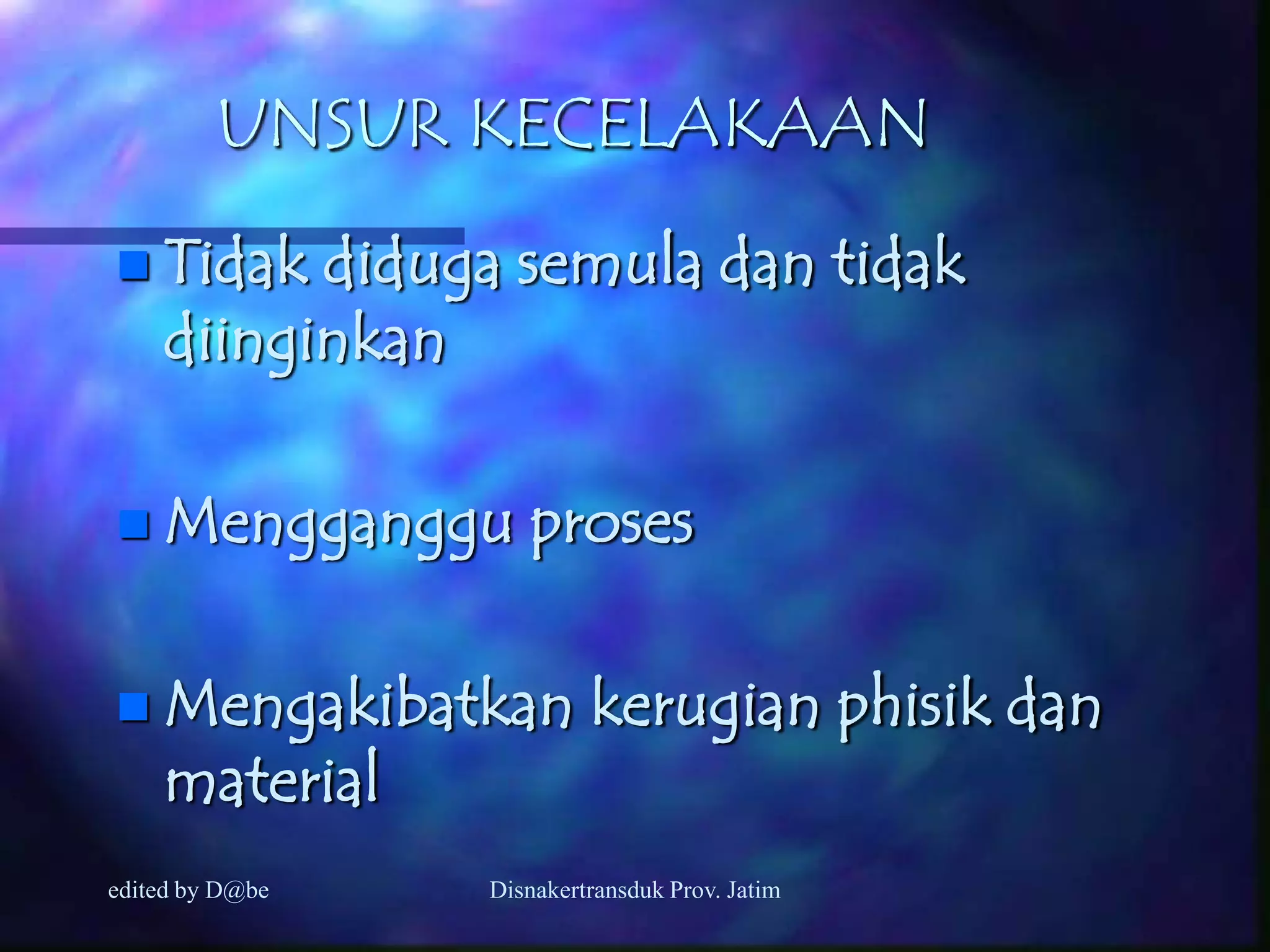 Iki dasar dasar k3 kab gsk | PPTX