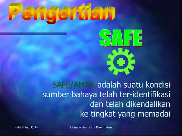 Iki dasar dasar k3 kab gsk | PPT