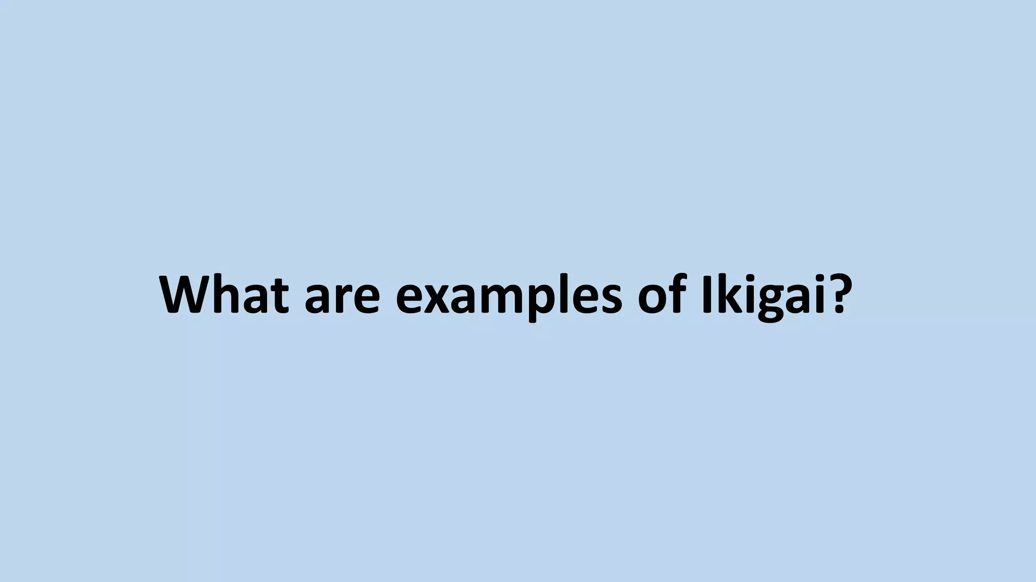 Ikigai | PDF