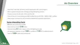 IKIO LED LIGHTING | PDF