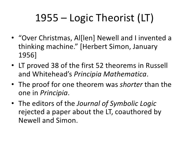 Images of Logic Theorist - JapaneseClass.jp