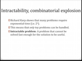 Introduction to AI - Fourth Lecture | PPTX