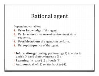 Introduction to AI - Eight Lecture | PPT