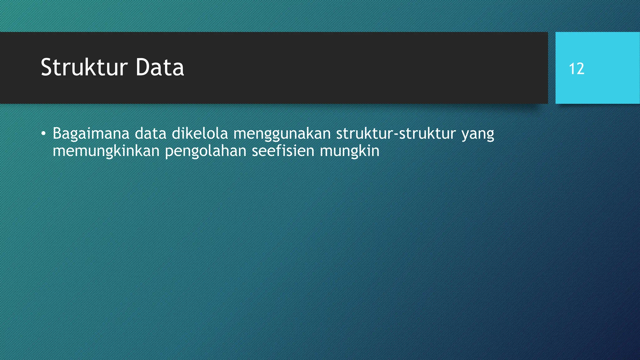 Pengantar kuliah Struktur Data menggunakan bahasa Python | PPT