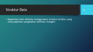 Pengantar kuliah Struktur Data menggunakan bahasa Python | PPT