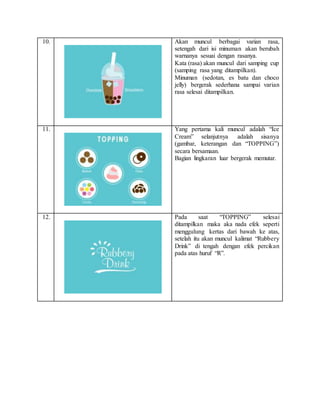 Storyboard Iklan Komersial | DOCX