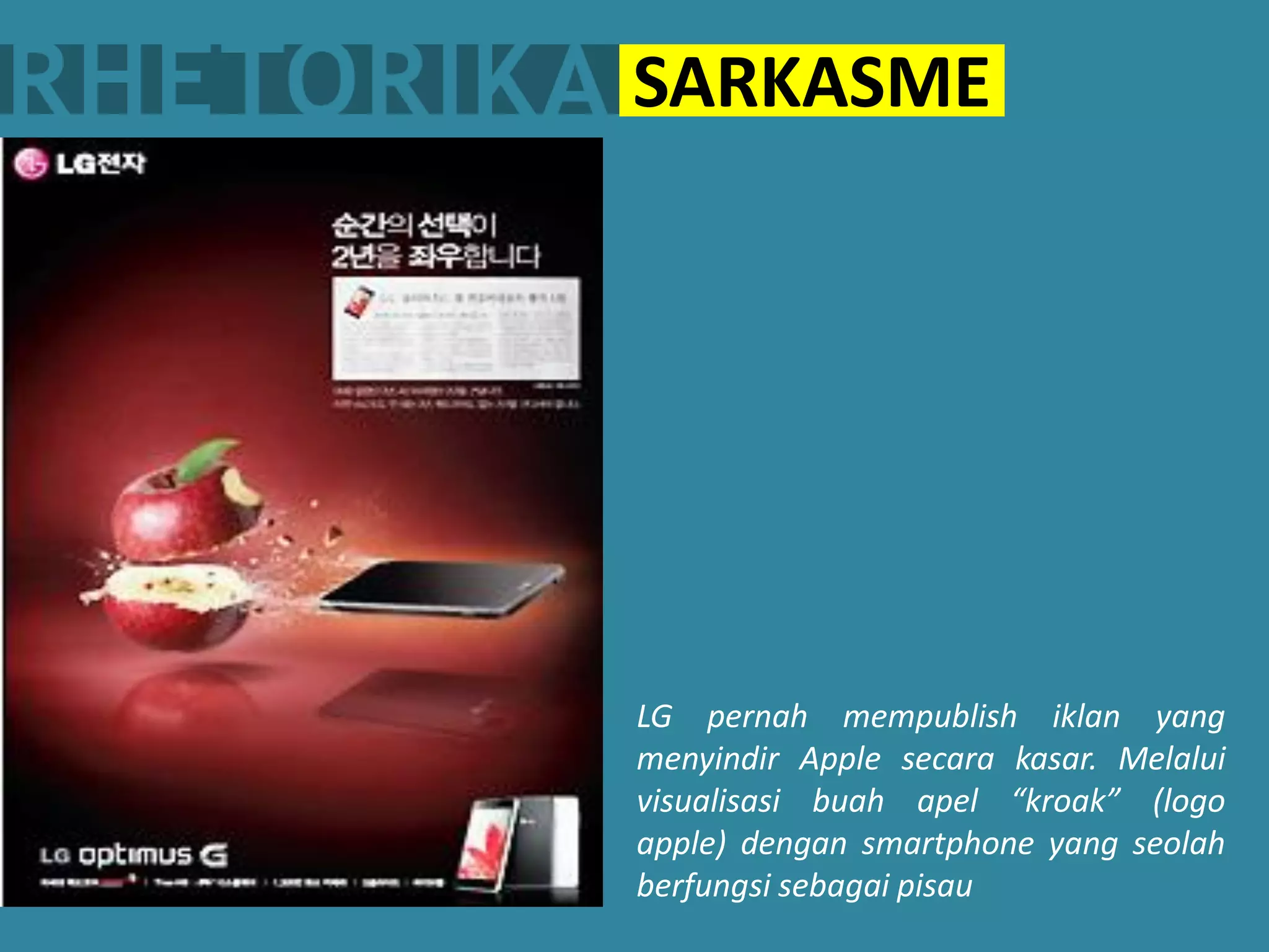 IKLAN dan RETORIKA: Majas Perbandingan dan Pertentangan | PDF