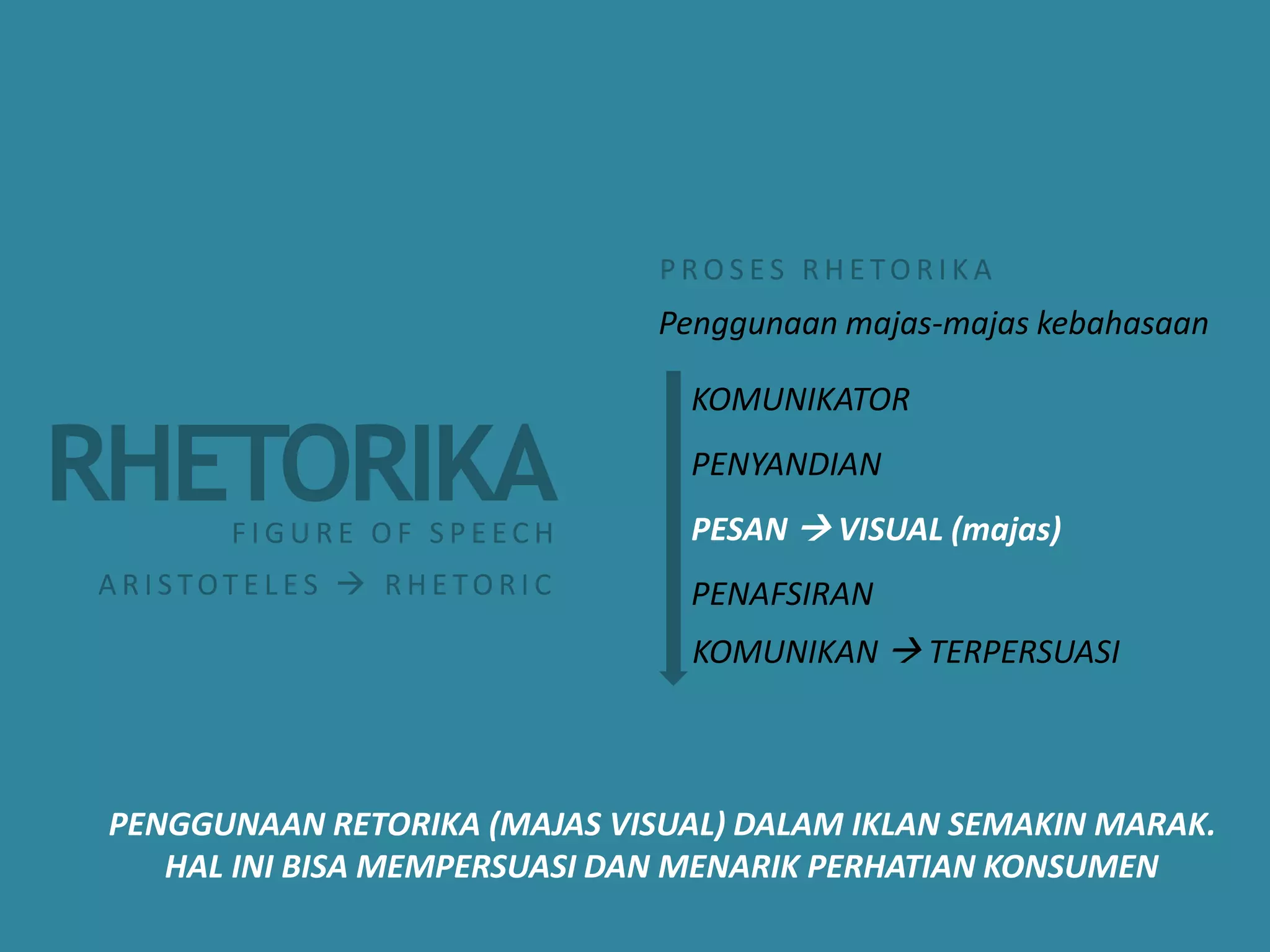 IKLAN dan RETORIKA: Majas Perbandingan dan Pertentangan | PDF