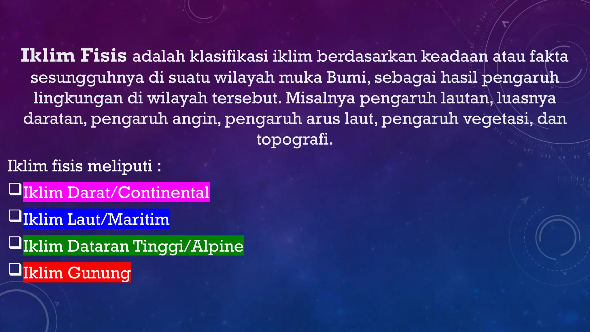 IKLIM & Cuaca geografi kelas 7jbjbjkbkjbjk | PPTX