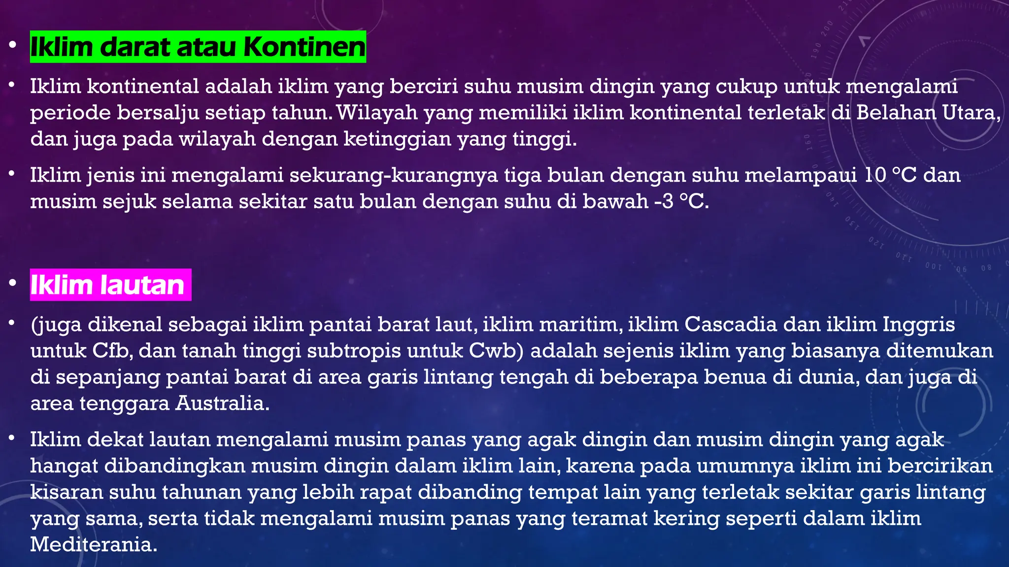 IKLIM & Cuaca geografi kelas 7jbjbjkbkjbjk | PPTX