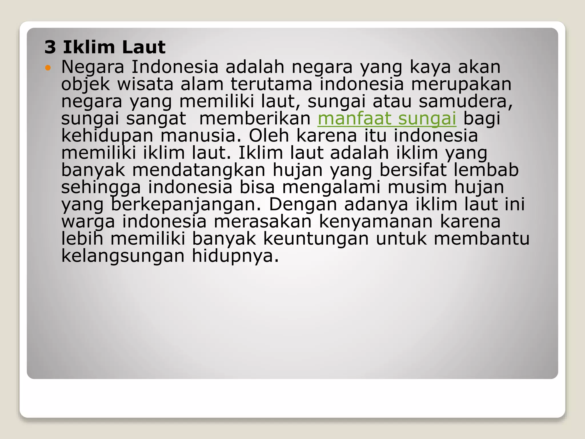 Iklim di indonesia | PPTX