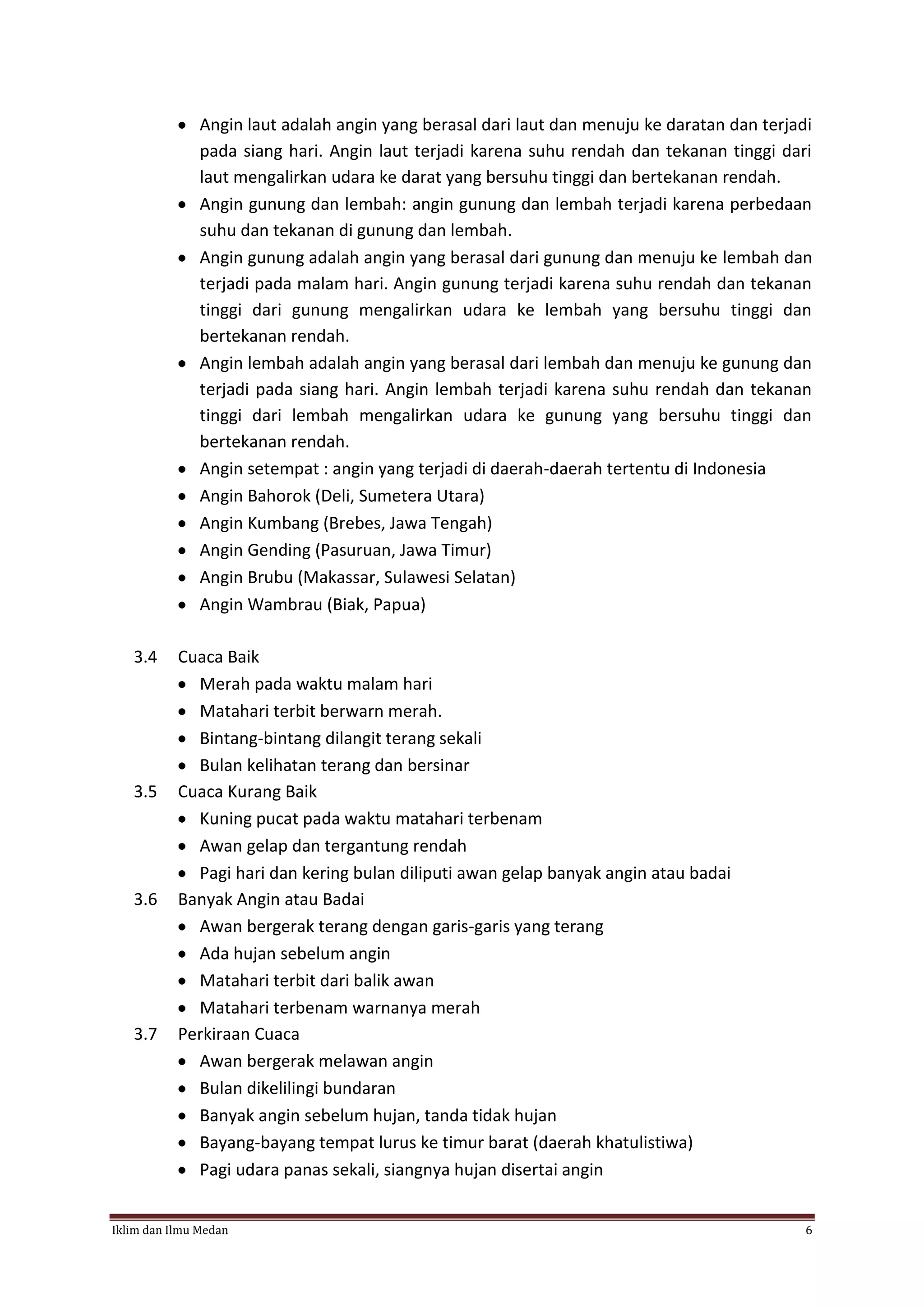 Iklim dan ilmu medan | DOCX
