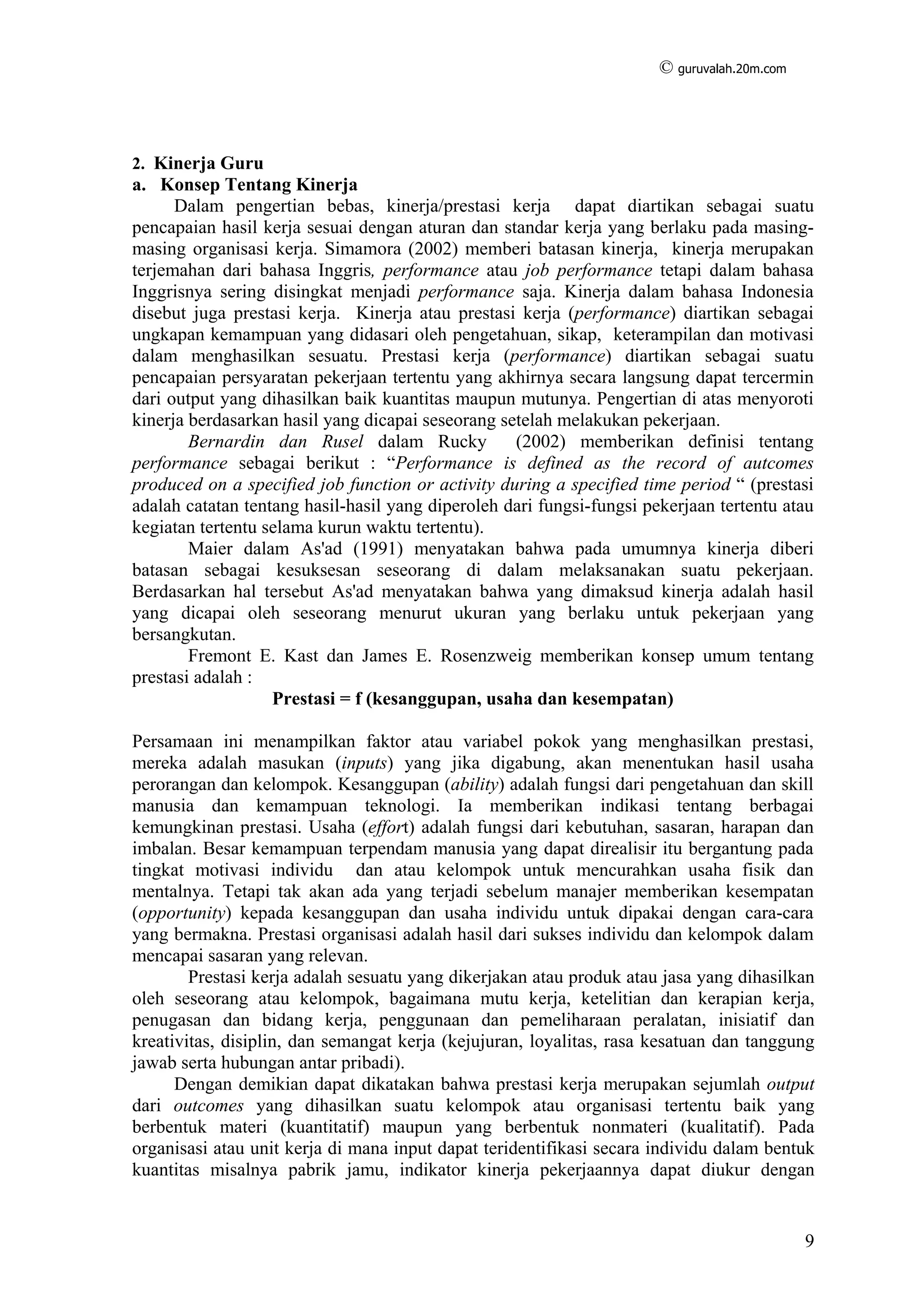 Iklim motiv kinerja2a | PDF