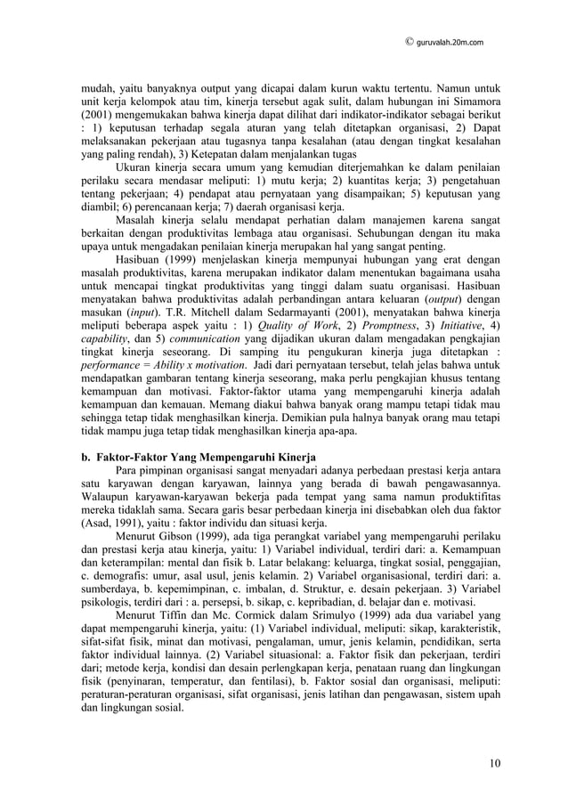 Iklim motiv kinerja2a | PDF