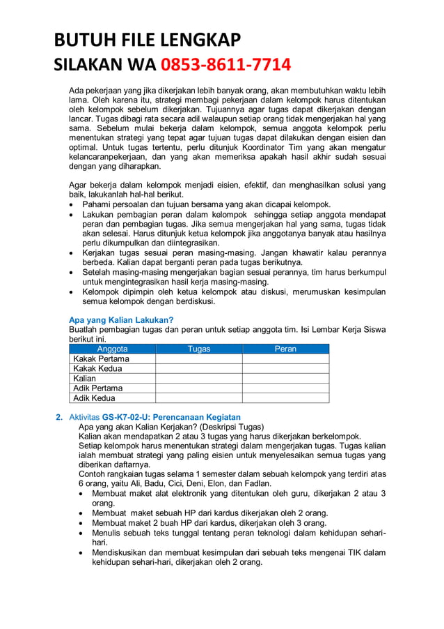 Download Modul Ajar Informatika Kelas 7 Kurikulum Merdeka Terbaru 2025 ...