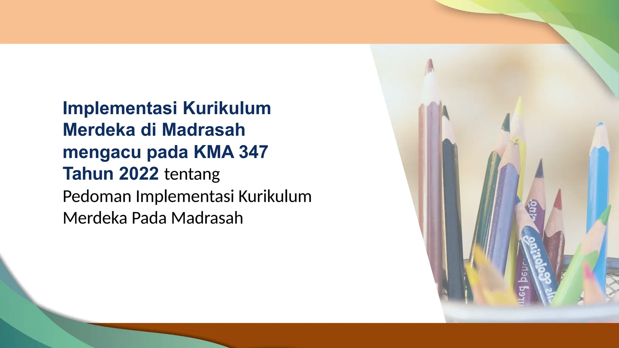 Implementasi Kumer pada madrasah, kurikulum merdeka | PPTX