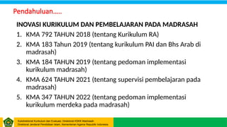Implementasi Kumer pada madrasah, kurikulum merdeka | PPTX