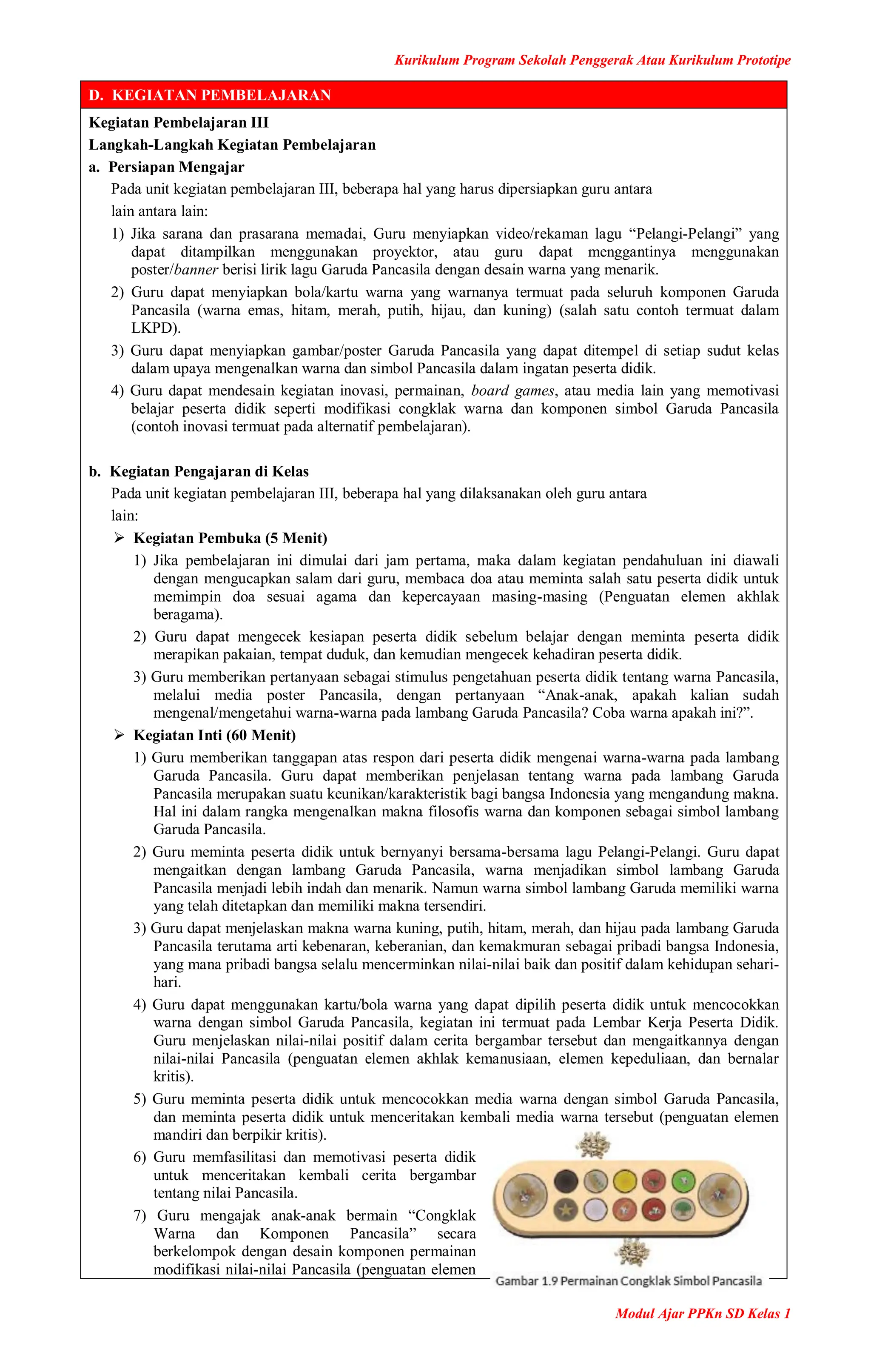 Download Modul Ajar PKN Kelas 1 Kurikulum Merdeka Terbaru 2025 | PDF