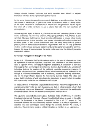 Social Media as a political voice in many societies | PDF