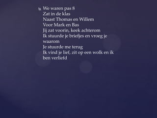 Ik neem je mee | PPTX