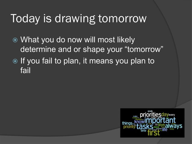 I know my top priority | PDF