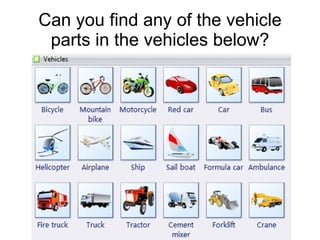 Vehicle parts | PPT