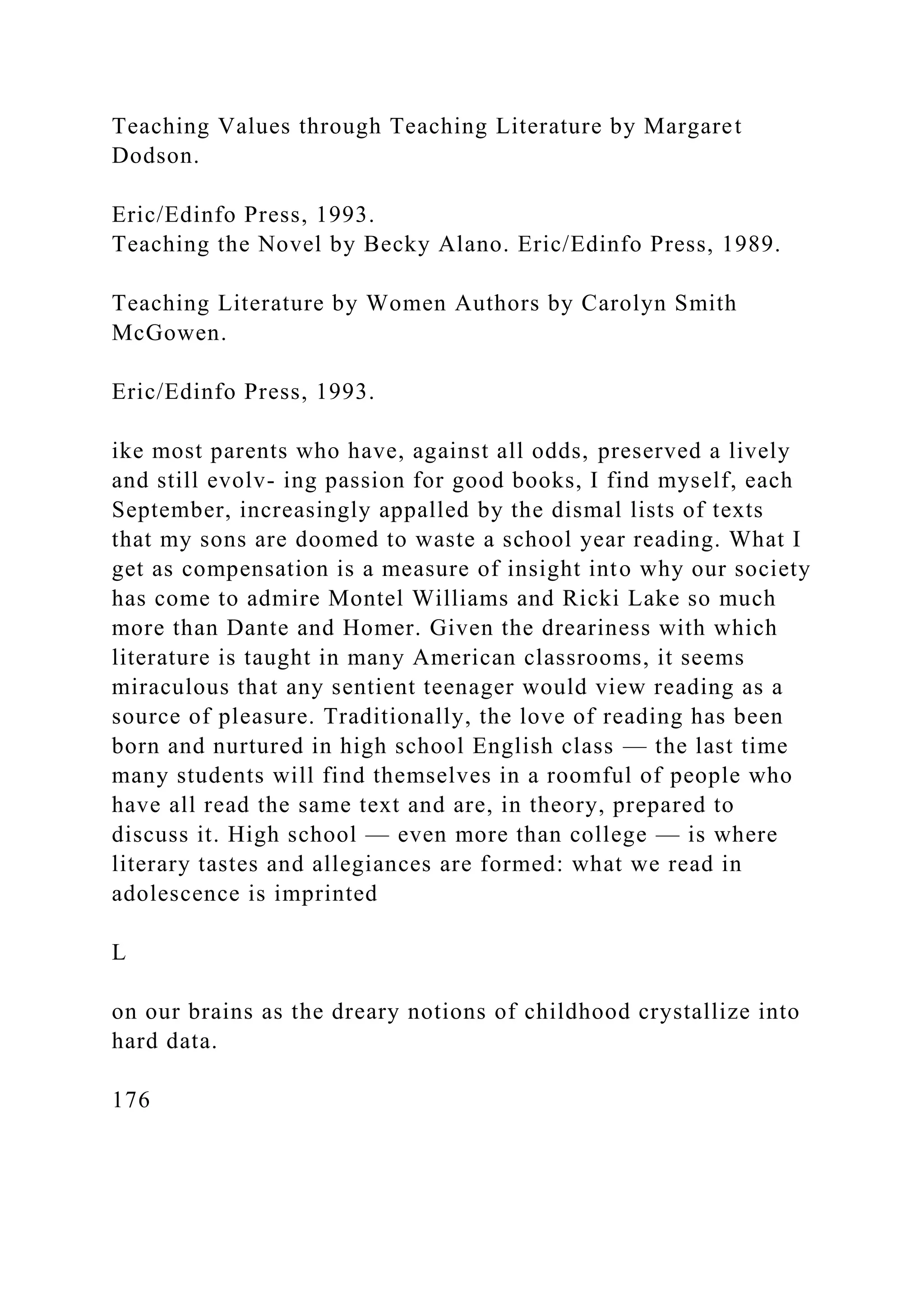 I Know Why the Caged Bird Cannot ReadHow American High School .docx