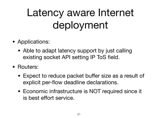 A Dram Friendly Priority Queue Internet Packet Scheduler Implementation And Its Effects On Tcp Ppt