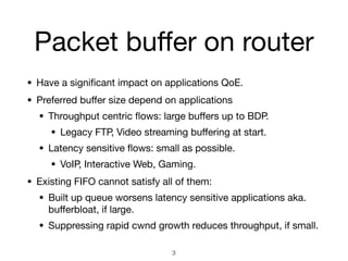 A DRAM-friendly priority queue Internet packet scheduler implementation ...