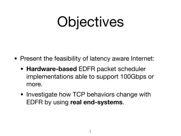 A Dram Friendly Priority Queue Internet Packet Scheduler Implementation And Its Effects On Tcp Ppt