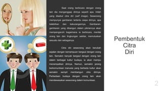 Citra Diri dan Persuasi (IlKom) | PPTX