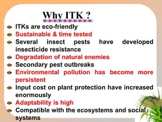 Indigenous Technological Knowledge (ITK) or IKP/ITK | PPTX