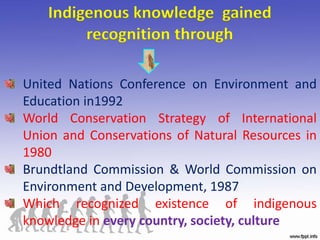 Indigenous Technological Knowledge (ITK) or IKP/ITK | PPTX