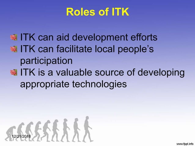 Indigenous Technological Knowledge (ITK) or IKP/ITK | PPTX | Science