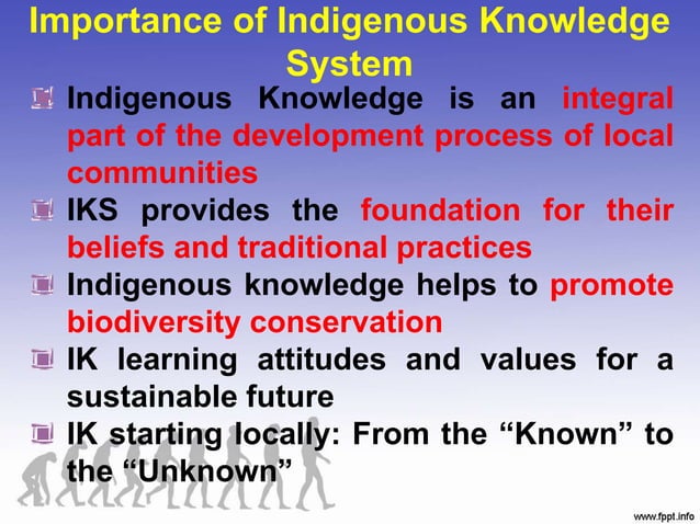 Indigenous Technological Knowledge (ITK) or IKP/ITK | PPTX | Science