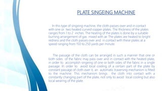 Presentation on Textile Singeing | PPTX