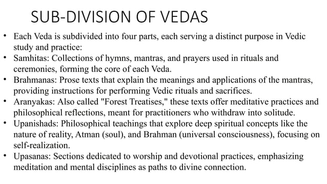 Indian Knowledge System Veda and Vedangas .pptx